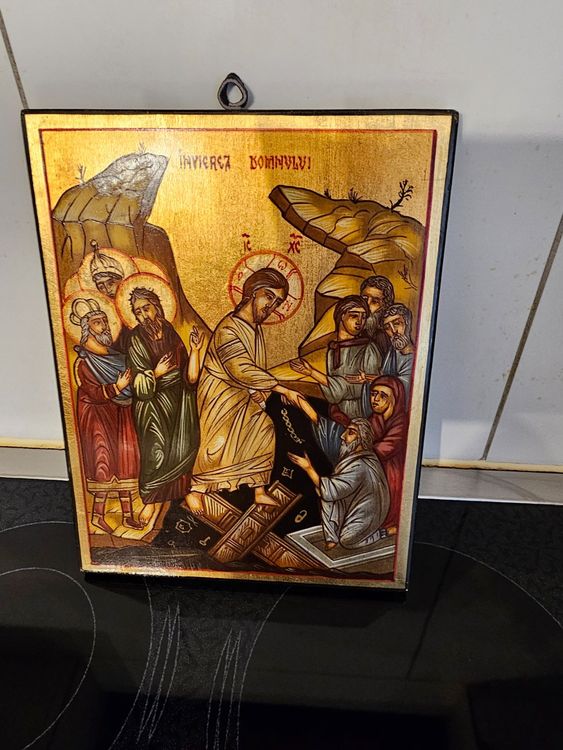 Schöne Ikone "Auferstehung Jesus" Holz (Gebraucht) in Affoltern am Albis für CHF 80 – mit ...