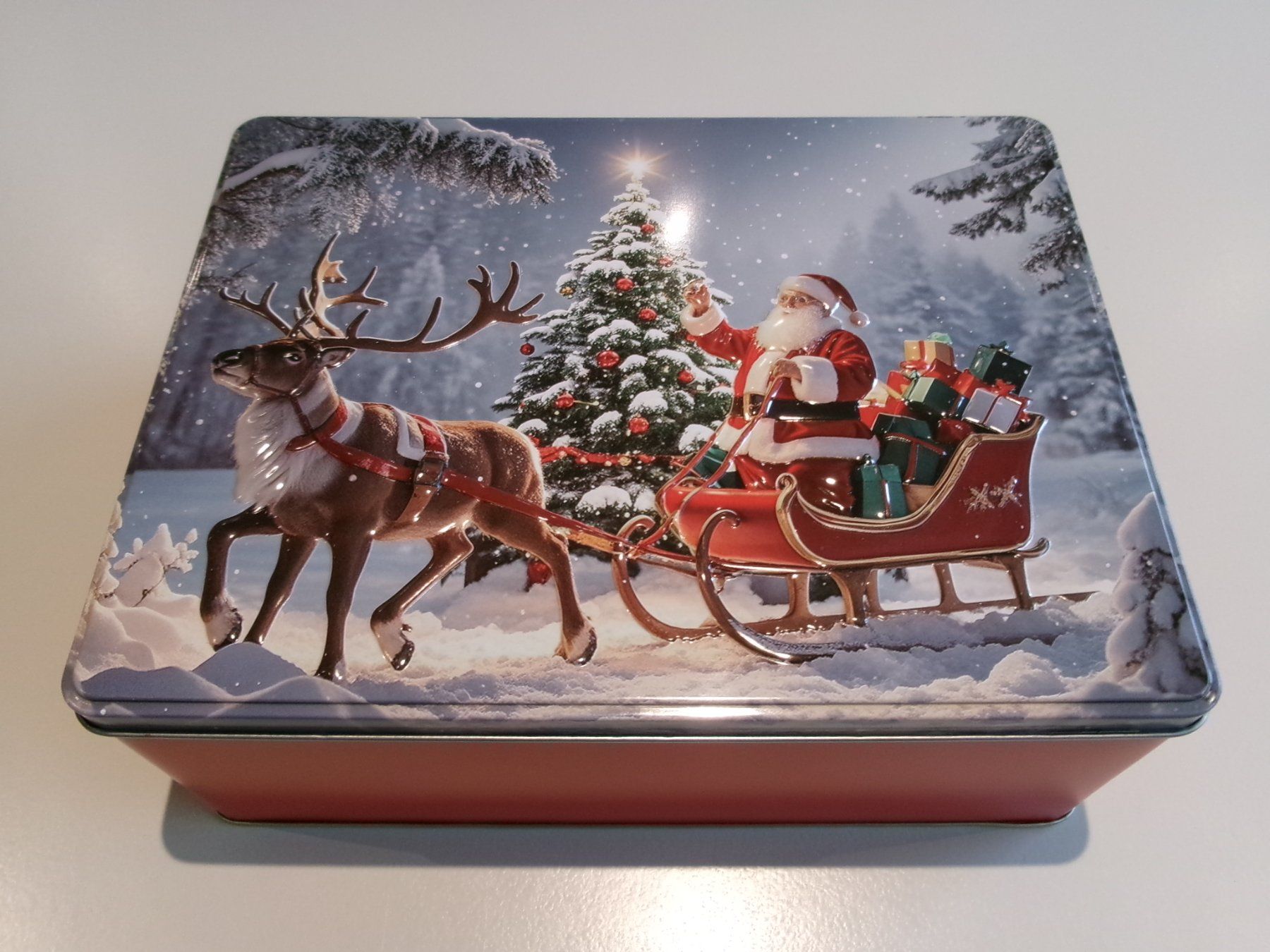 Migros / Guetzli-Dose / KI-Fail / Rentier / 5 Beine / Kekse (Neu und originalverpackt) in ...