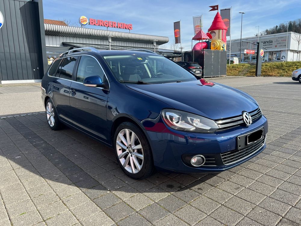 VW Golf 6 MK VI Variant Highline Diesel 2.0 tdi crtdi AHK | Kaufen auf ...