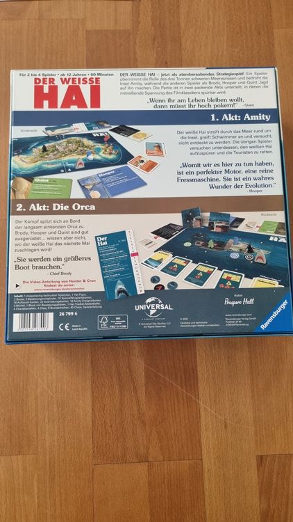 Brettspiel "Der weisse Hai" von Ravensburger - Neu (Neu und originalverpackt) in Wettingen für ...