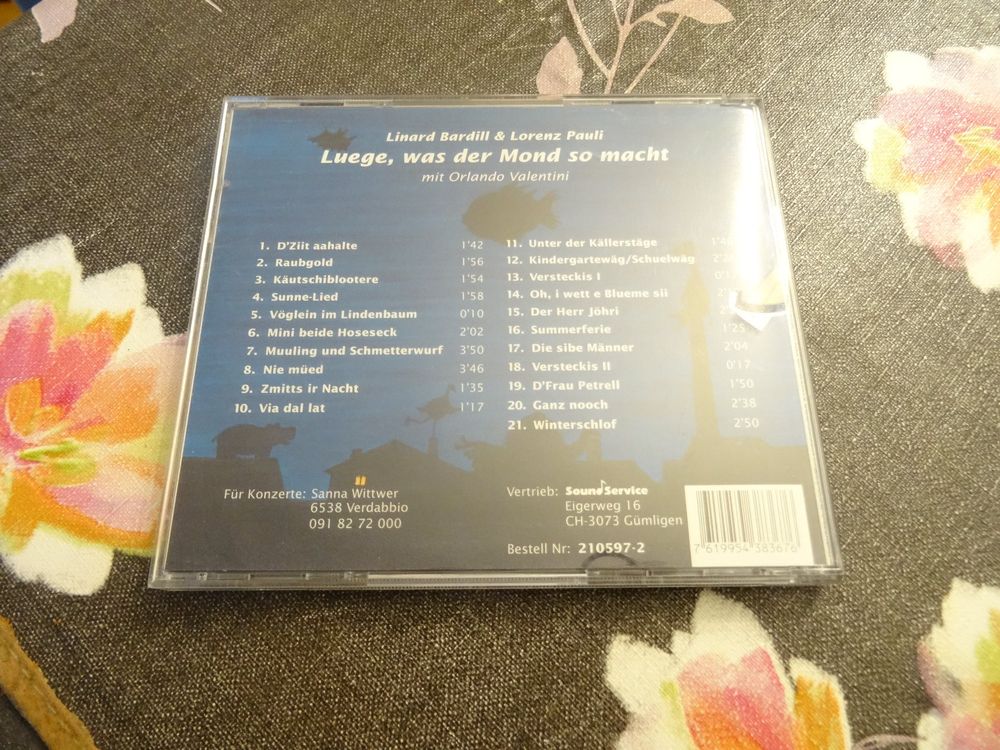 Linard Bardill - Luege, was der Mond so macht CD (Gebraucht) in Olten ...