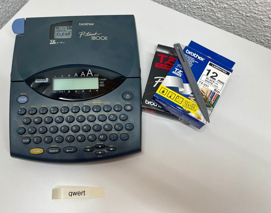 Brother P-touch 1800E Beschriftungsgerät (Gebraucht) in Gams für CHF 22 ...