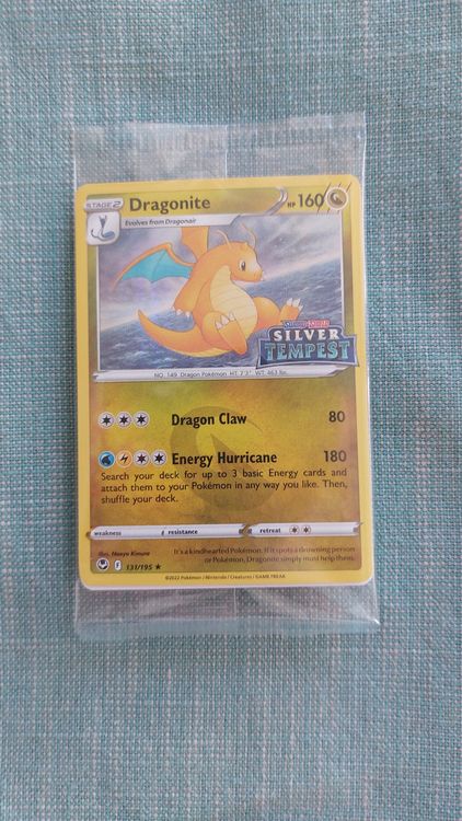 Dragonite Silver Tempest stamp sealed | Kaufen auf Ricardo