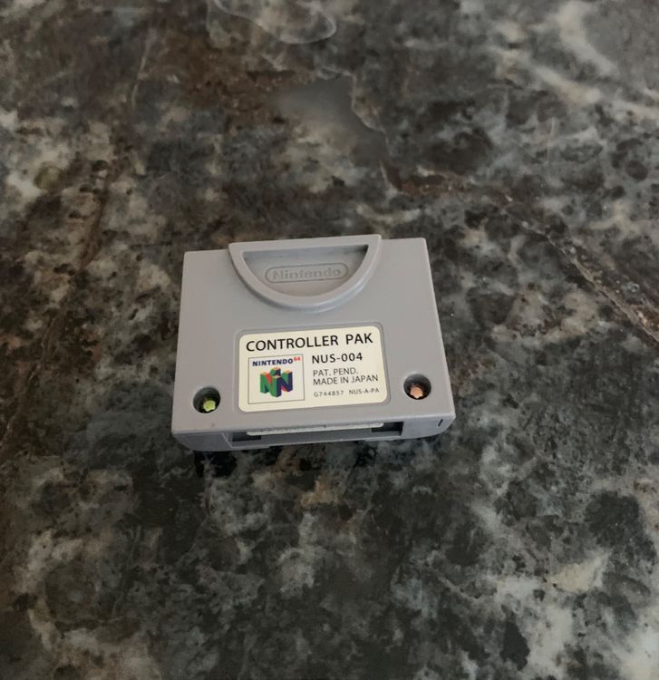 Nintendo 64 Controller Pak (Gebraucht) in Bülach für CHF 8 – mit ...