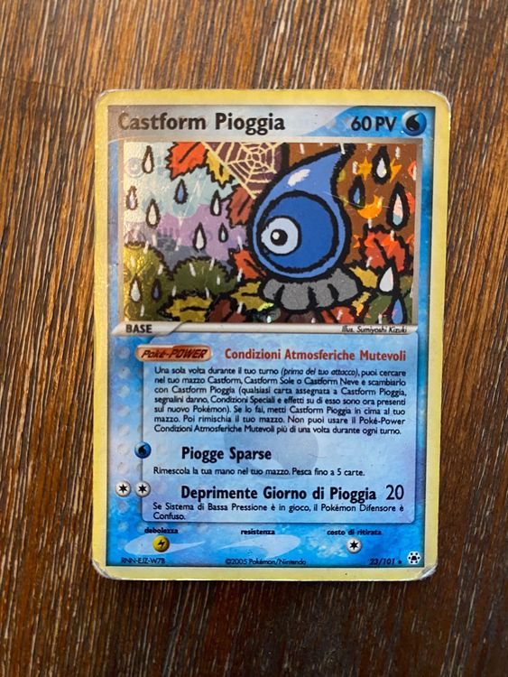 Rain Castform Reverse EX hidden Legends 023/101 | Kaufen auf Ricardo