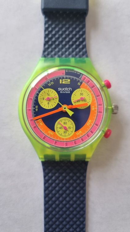 SWATCH chrono SCJ101 Grand Prix Neu | Kaufen auf Ricardo