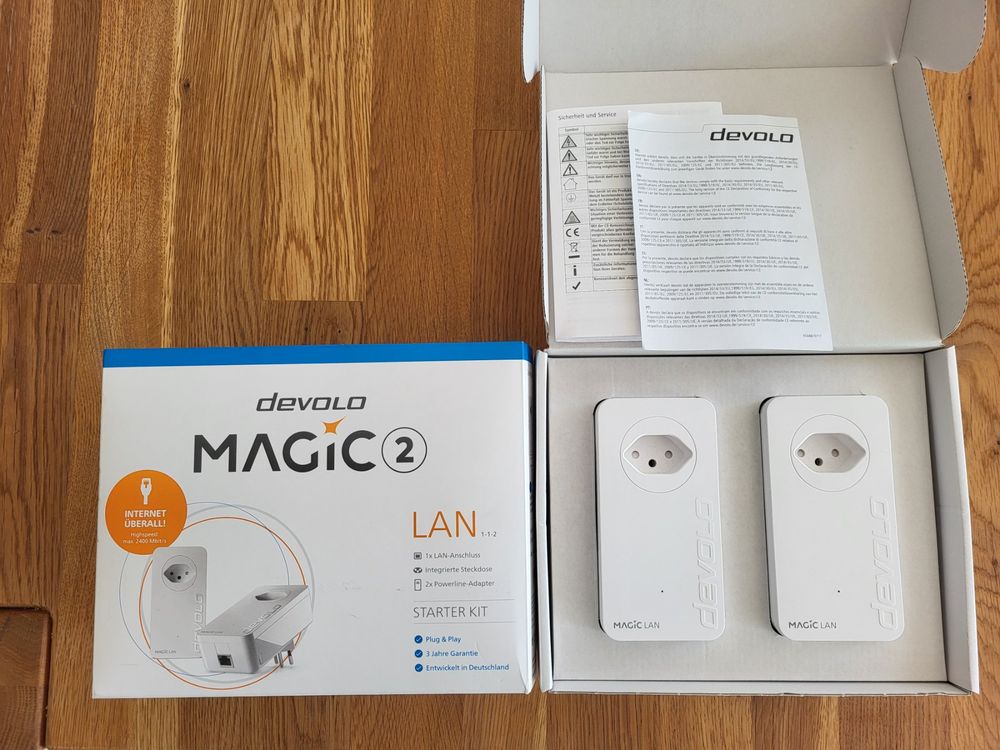 Devolo Magic 2 LAN Starter Kit (Gebraucht) in Schötz für CHF 80 – mit ...