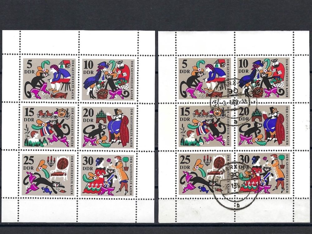 Kleinbogen Nr. 1426 - 1431aus der DDR (Neu (gemäss Beschreibung)) in Bronschhofen für CHF 2.2 ...