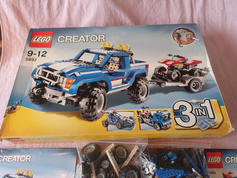 schönes altes Lego CREATOR Set 5893 " OFFROAD POWER " (Usato) a ...