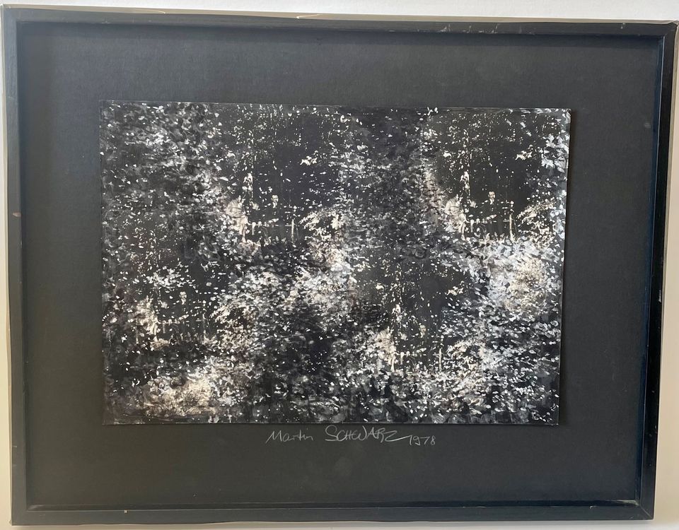 Martin SCHWARZ (1946) Wahrnehmungsirritation Mischtech.H.Sig (Gebraucht ...