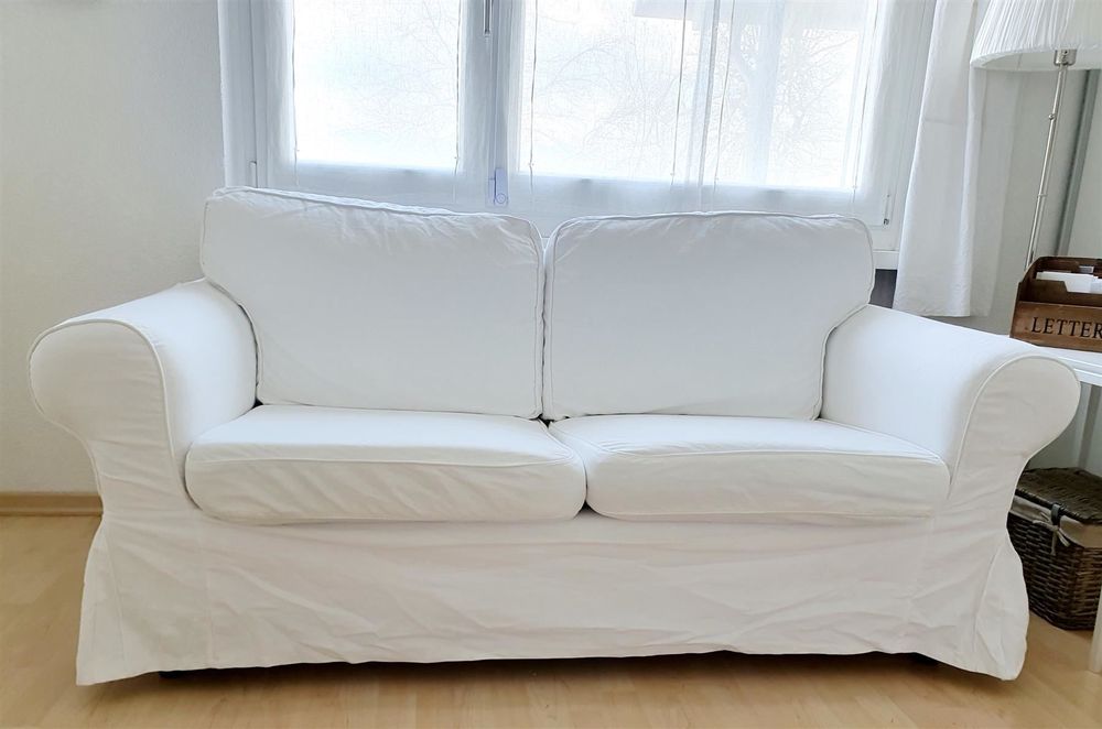 2er Sofa Ektorp Ikea inkl. 2 Bezüge | Kaufen auf Ricardo