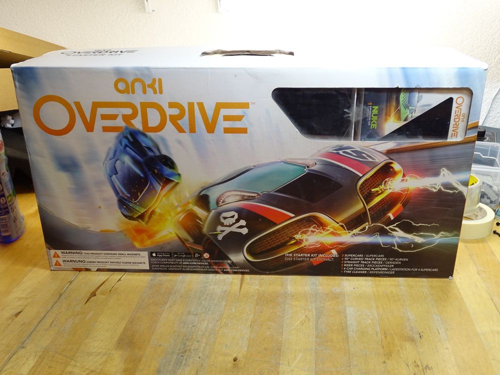 Anki Overdrive International, 4 Autos und Extra Bahnen, OVP (Gebraucht ...