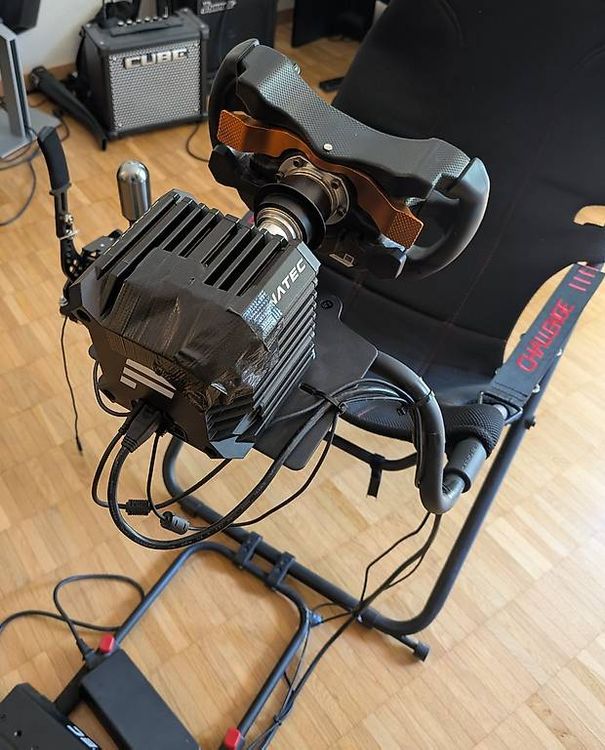 Sim Rig Fanatec CSL DD Boost mit Playseat Challenge (faltbar (Gebraucht ...