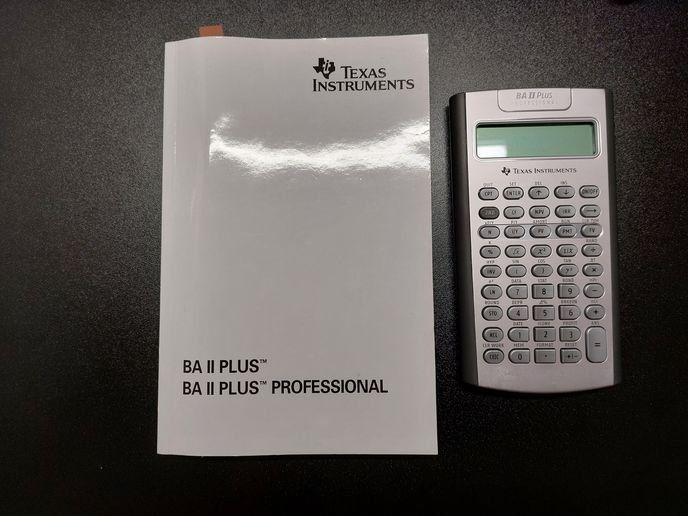 Texas Instruments - BA II PLUS Professional-1 | Kaufen auf Ricardo