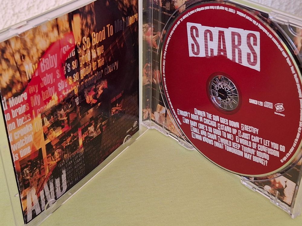 CD Scars (is Gary Moore )-Scars / Blues-Rock-Hard-Rock🟨 (Gebraucht) in ...