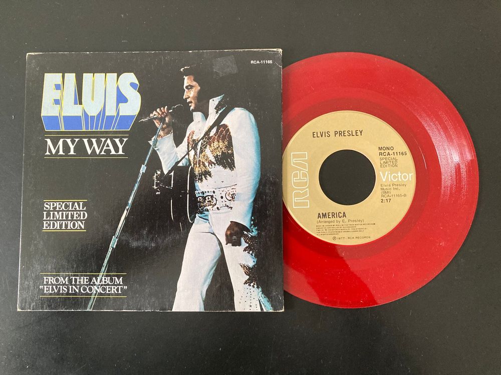 Elvis Presley / Single My Way / Kanada rot | Kaufen auf Ricardo
