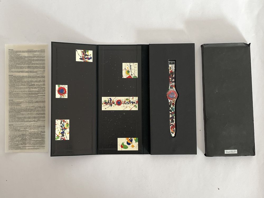 Swatch Sam Francis limitierte Edition, neuwertig (Gebraucht) in herisau ...