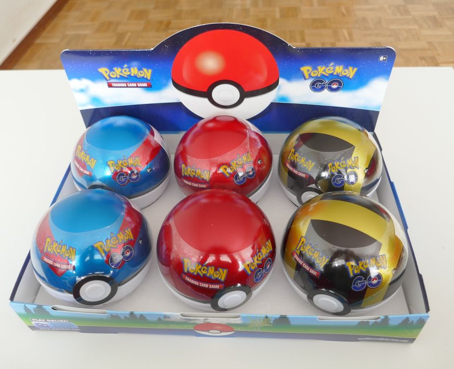 Pokémon Go 6 Poké Ball Tins EN | Kaufen auf Ricardo