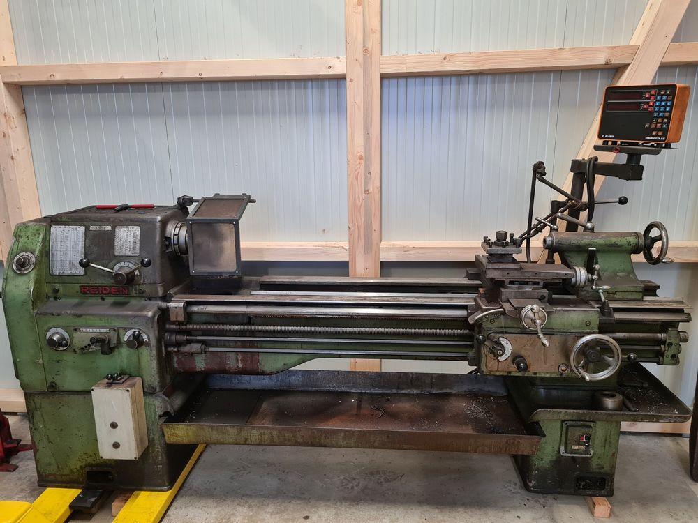 aus Garagenräumung: Drehbank Reiden R 200 mit Digitalanzeige (Gebraucht) in Muri AG für CHF 3000 ...