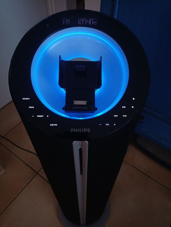 Philips DCM 580 Hifi Anlage Tower CD Radio MP3 iPhone iPod (Gebraucht ...