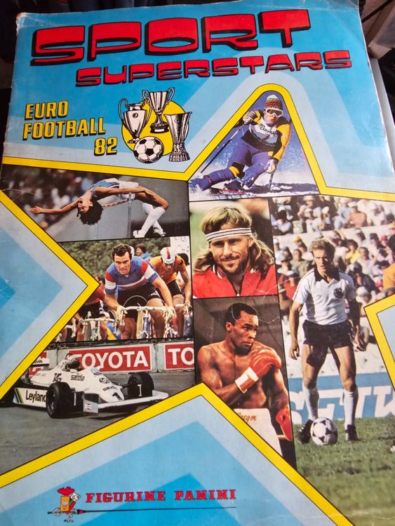 Panini Sticker Album Sport Superstars Euro Football 82 (Gebraucht) in ...