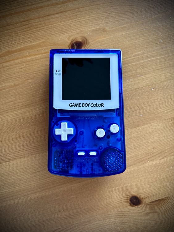 Gameboy Color IPS mod + cartouche avec carte SD (Gebraucht) in Broc für ...