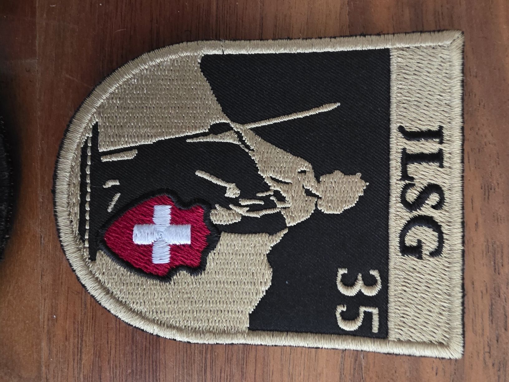 Militär Patch „JLSG 35“ – Swiss Armed Forces (Neu (gemäss Beschreibung ...