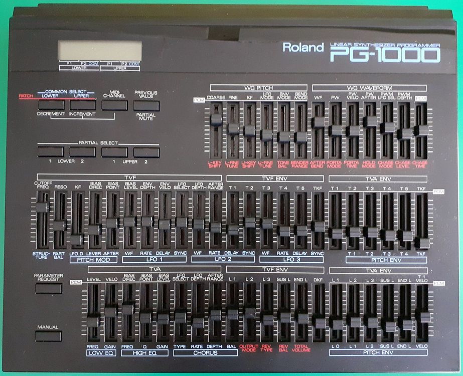 Roland PG-1000 Programmer für D-50 D-550 | Acheter sur Ricardo