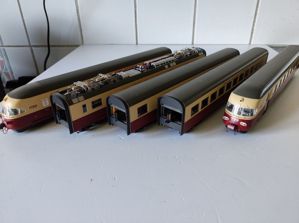 5-teiliger SBB Triebzug "Gotthardo", RAe TEE II, Digital (Neu (gemäss ...