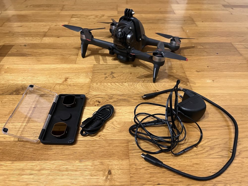 DJI FPV Drohne inklusive Gopro Halterung und 2 ND Filter | Kaufen auf ...