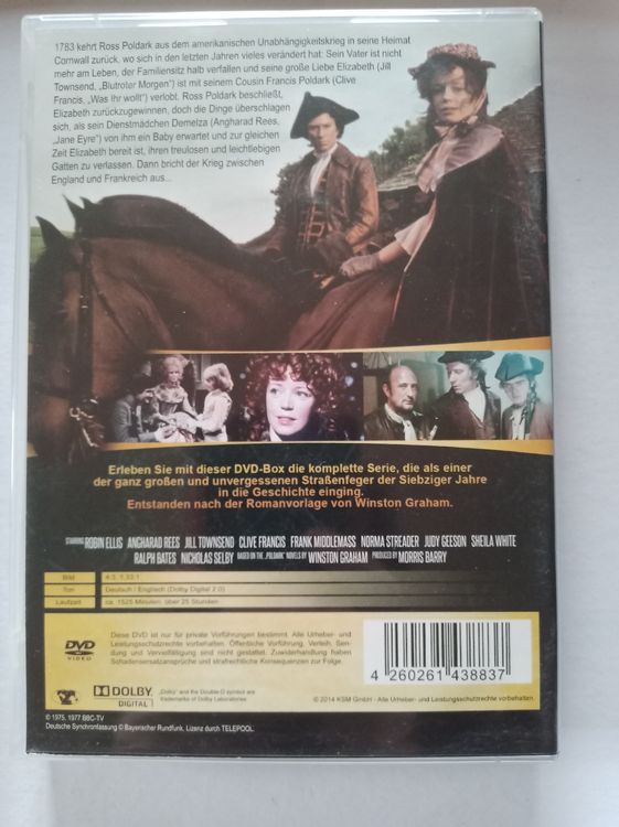 Poldark - Die komplette Serie (4 Disc Set) DVD Box (Gebraucht) in Tann ...