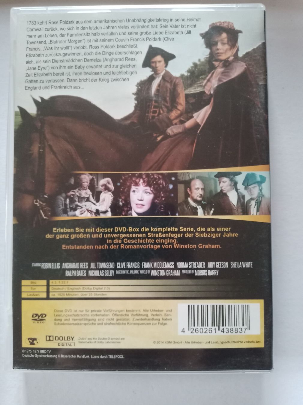 Poldark - Die komplette Serie (4 Disc Set) DVD Box (Gebraucht) in Tann ...
