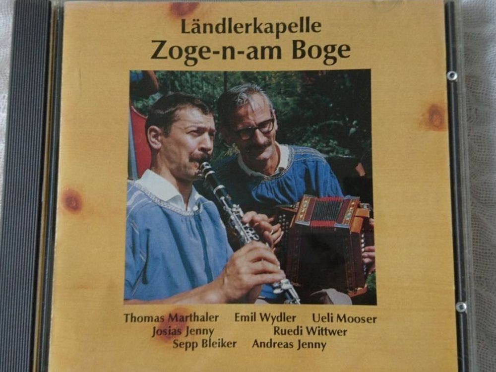 Ländlerkapelle Zoge-n-am Boge, rare CD, D2 (Gebraucht) in Sessa für CHF ...