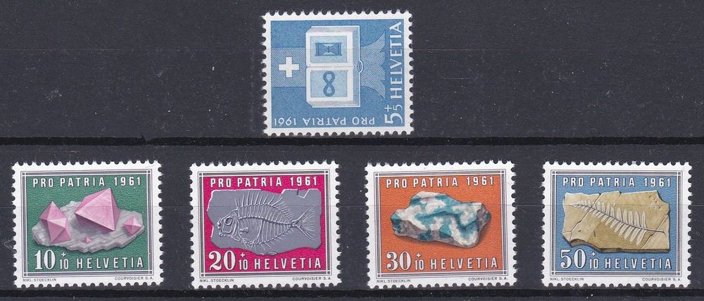 Série Pro Patria 1961 (Neu (gemäss Beschreibung)) in Blonay für CHF 1 – mit Lieferung auf ...