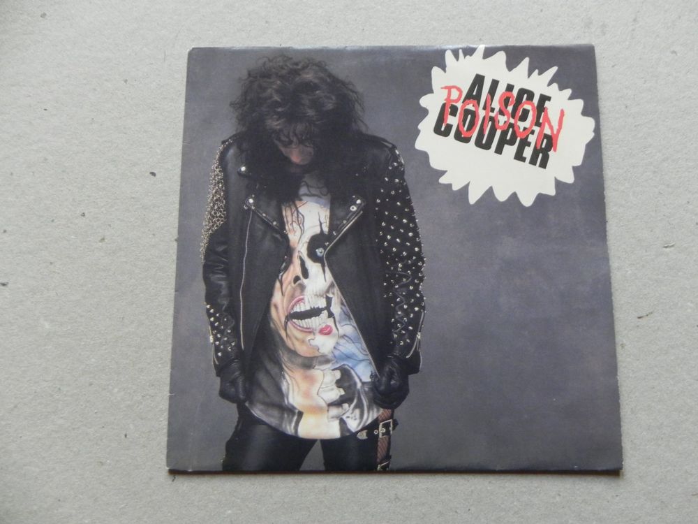 Single USA Hardrock Alice Cooper 1989 Top Hit Poison / Trash (Gebraucht ...