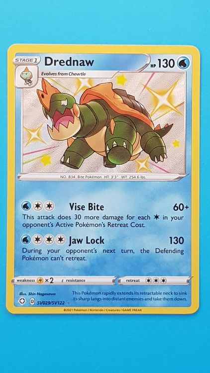 Dreadnaw Shiny Rare – Shining Fates - EN | Kaufen auf Ricardo