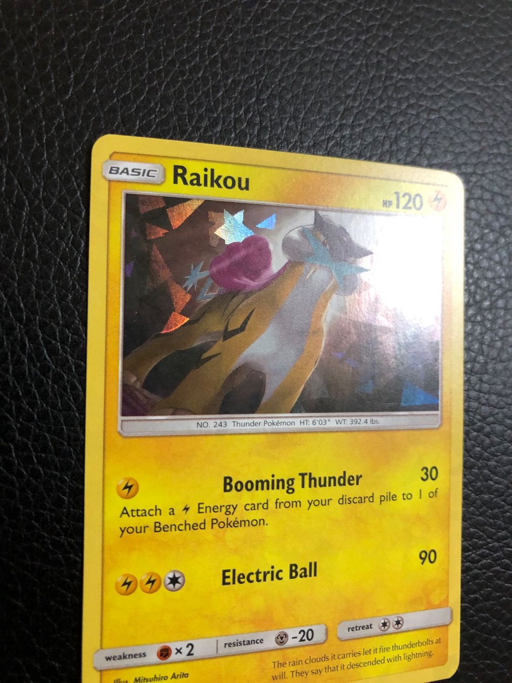 Shining Legends Raikou Holo Promo Cracked Ice 32/73 NM Ab 1 (Gebraucht ...