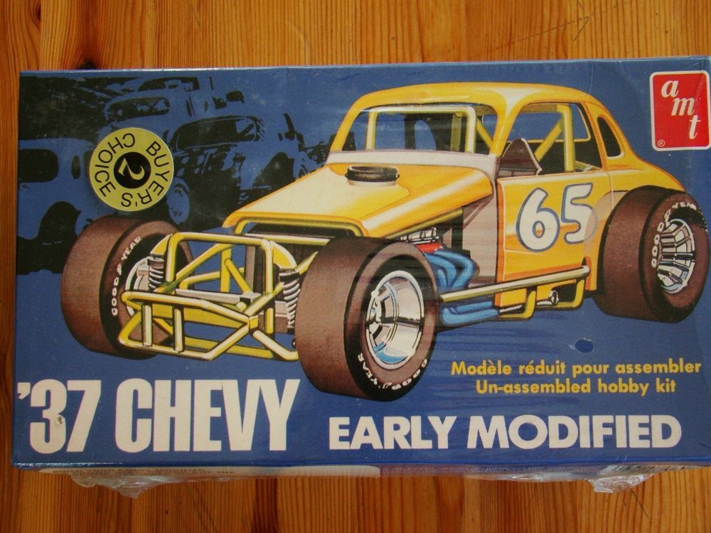 AMT 37 1937 Chevy Chevrolet Early Modified Coupe 1:25 (Neu und ...