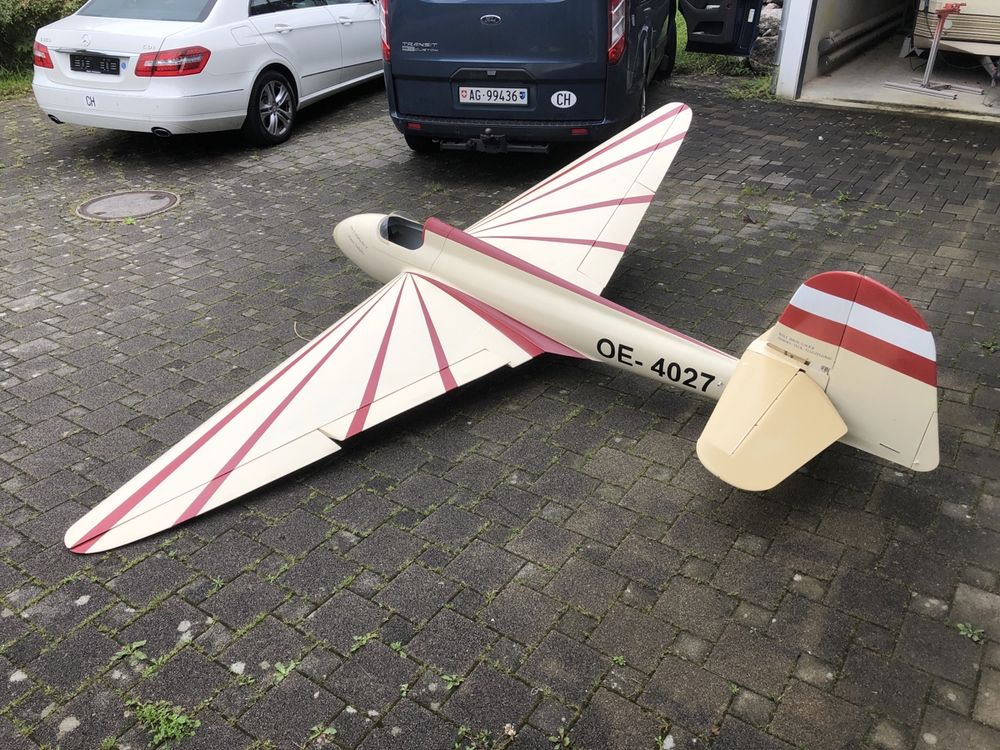 Modellflugzeug Stummel-Habicht 1:2,2 (Defekt) in Oberhofen AG für CHF ...