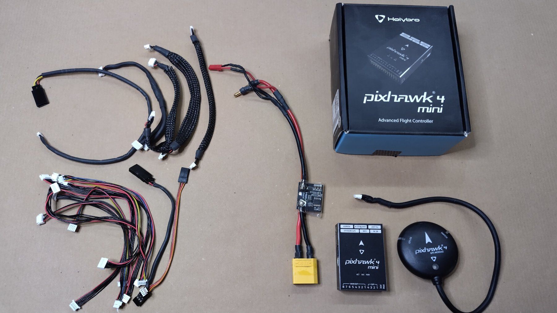 Pixhawk 4 mini flight controller, inkl. GPS und Power board (Gebraucht ...