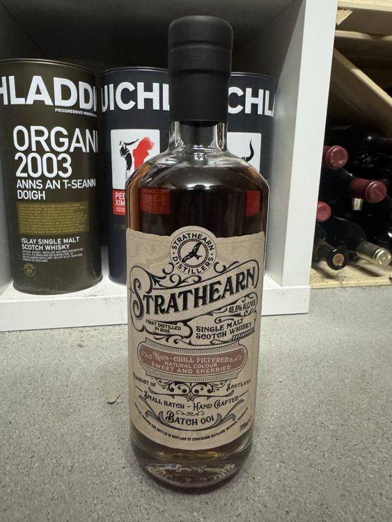 Strathdearn Single Malt Scotch Whisky 46.6%, Batch 001 (Neu und ...