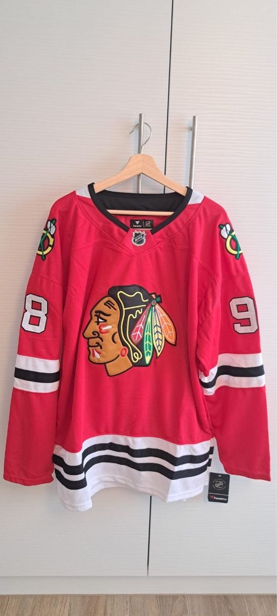 Neues NHL Connor Bedard #98 Chicago Blackhawks, L Gr. 54 (Neu (gemäss ...