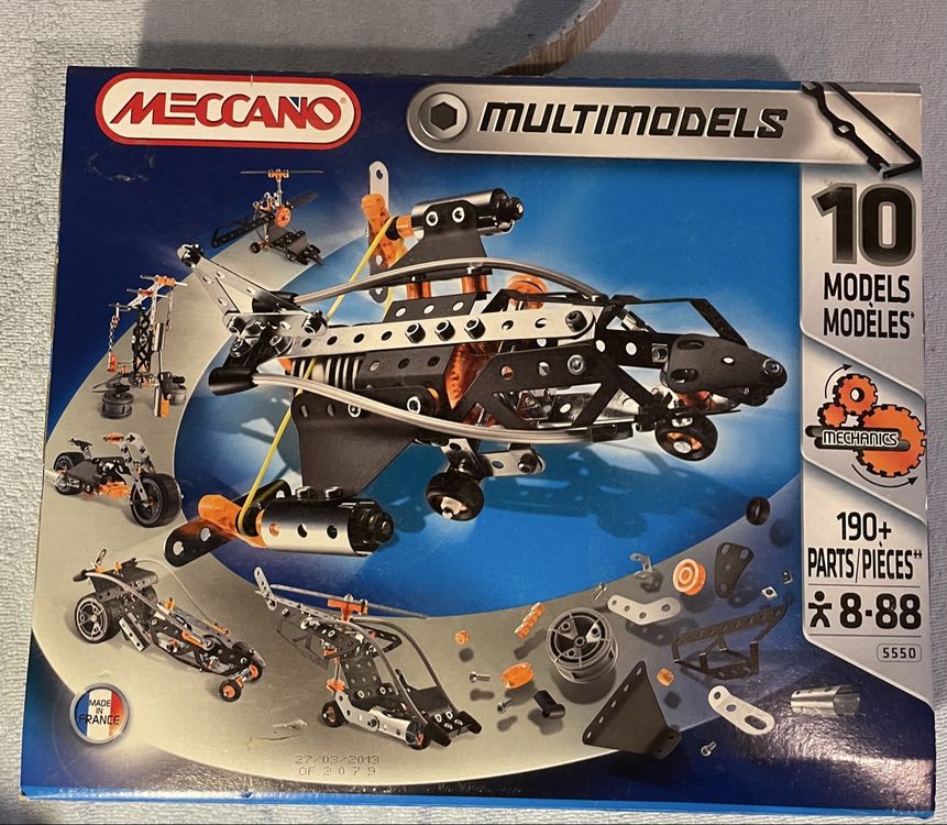 Meccano Multimodèles 5550 - 10 modèles | Kaufen auf Ricardo