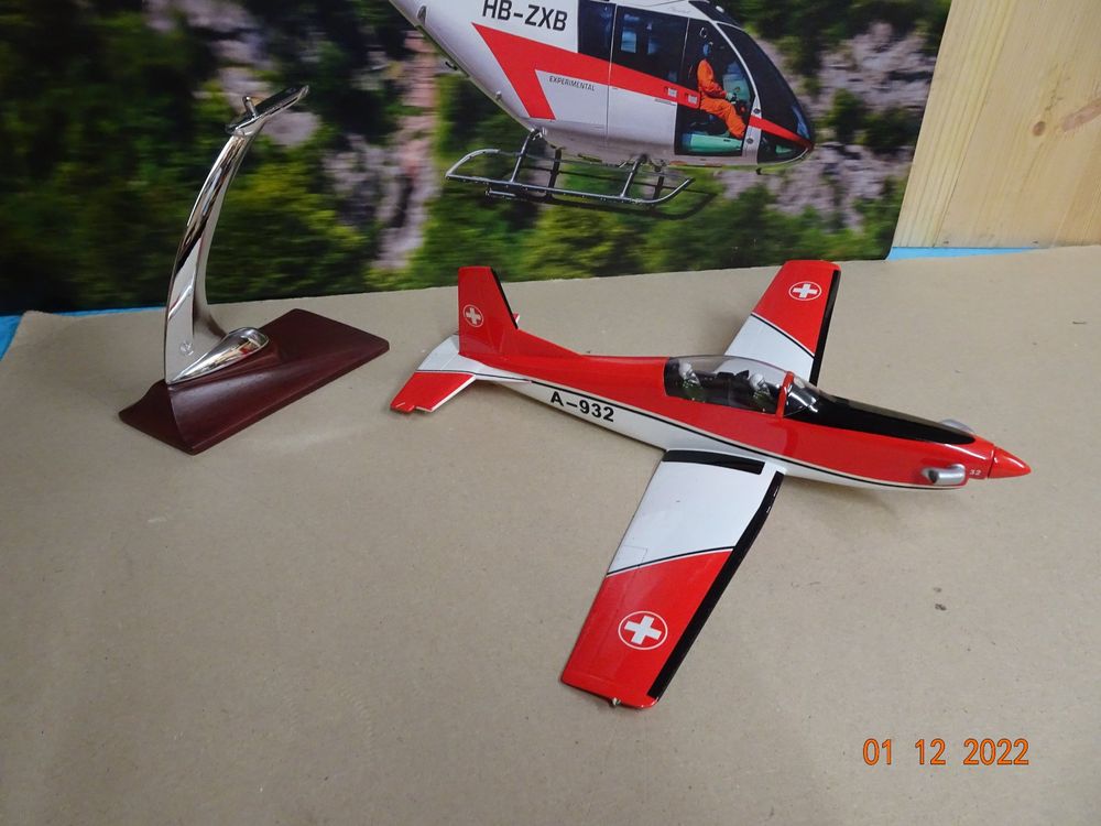 Pilatus PC-7 Werkmodell - Swiss Air Force NG - A-932 (Neu und ...