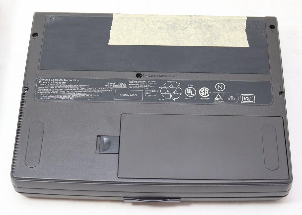 Compaq Contura 2820E 4/25c Retro Laptop (Defekt) in Frick für CHF 25 ...