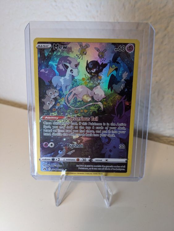 Pokemon Crown Zenith - Mew ( EN ) ab 1Fr!!! | Kaufen auf Ricardo
