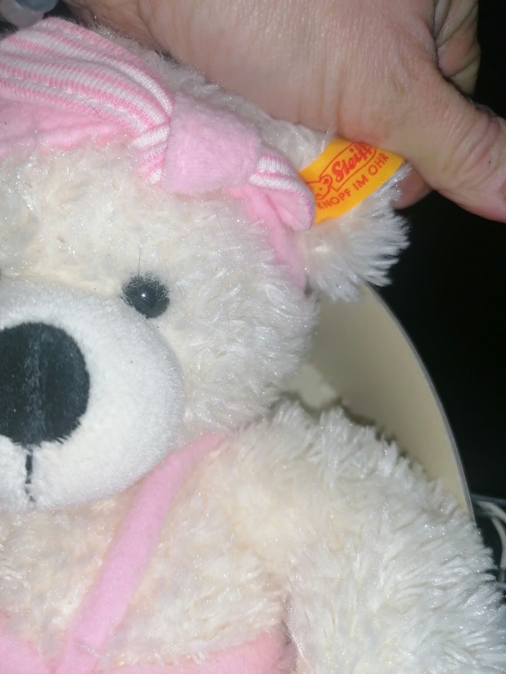 Steiff Teddy Lotte Ballerina, 28 cm, mit Koffer, Top! (Neu (gemäss ...