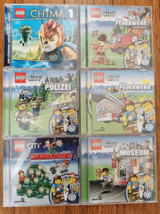 5 Lego City Hörspiele & 1 Lego Chima Hörspiel CD's | Kaufen auf Ricardo