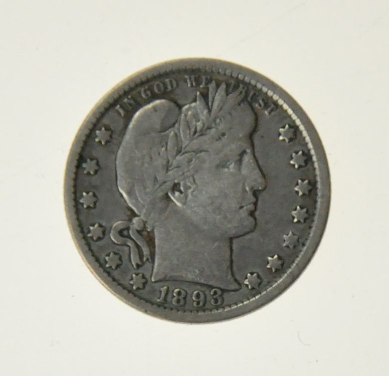 USA Barber Quarter Dollar 1893 "O", Silbermünze (Gebraucht) in ...