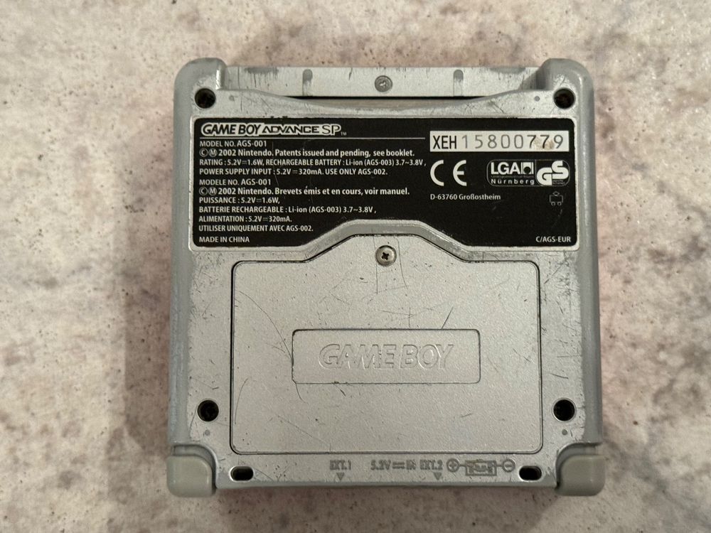Nintendo GameBoy Advance SP Mario Limited Edition Pak | Kaufen auf Ricardo
